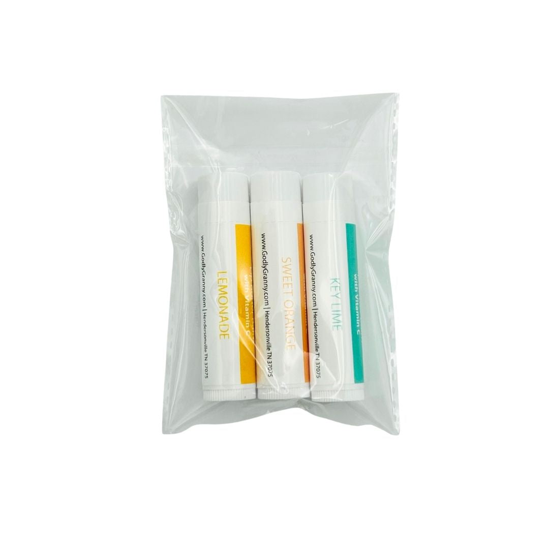 3-pack Lip Butter Balms – Godly Granny
