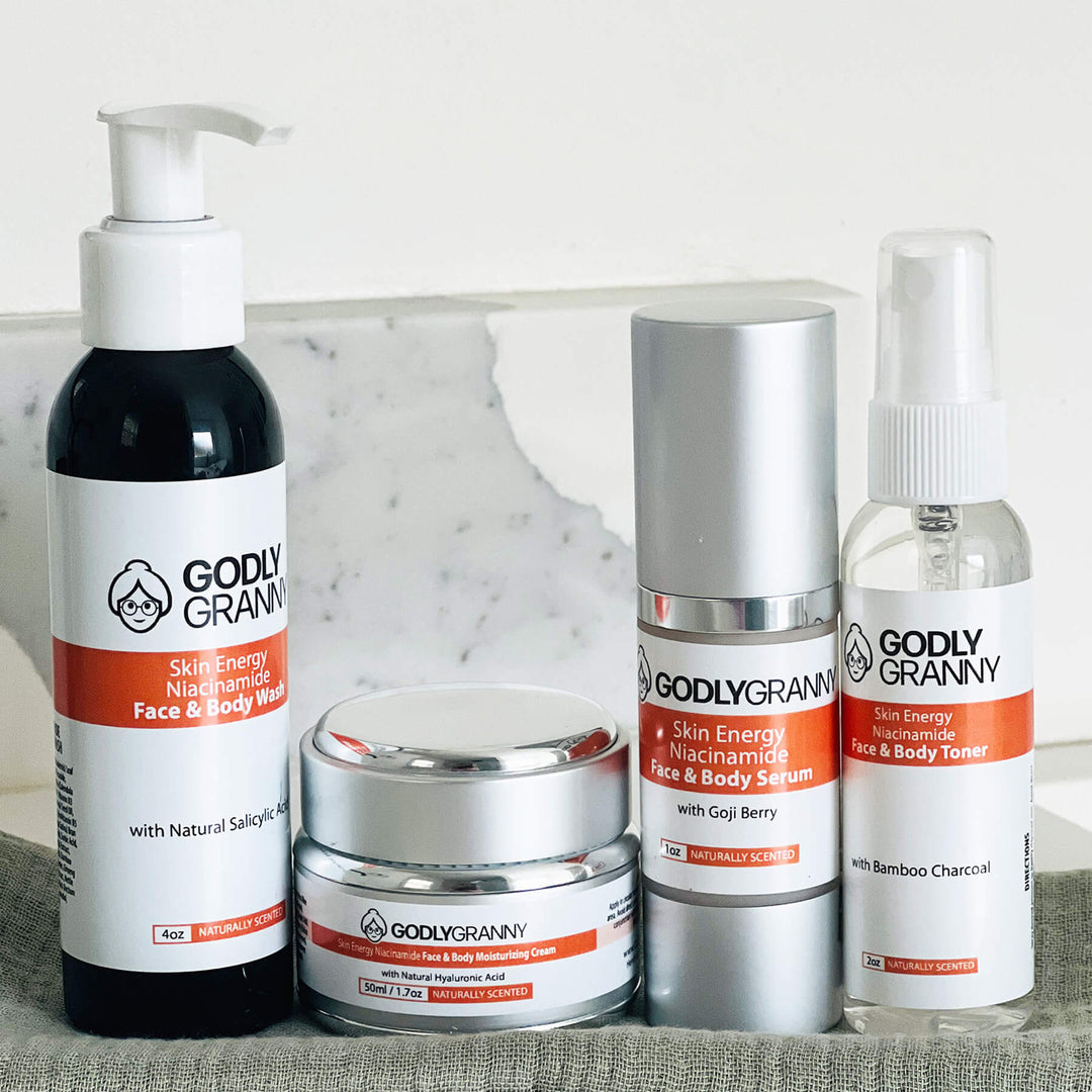 First Fruits Face & Body Balm Bundle with Godly Granny Gift Bag